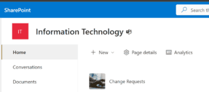 Building a Change Management Request System with Microsoft 365